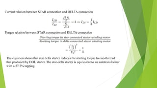 star delta auto starter with forward reverse and motor protection | PPTX