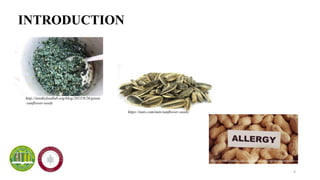 Lowering greening of cookies made from sunflower butter using acidic ...
