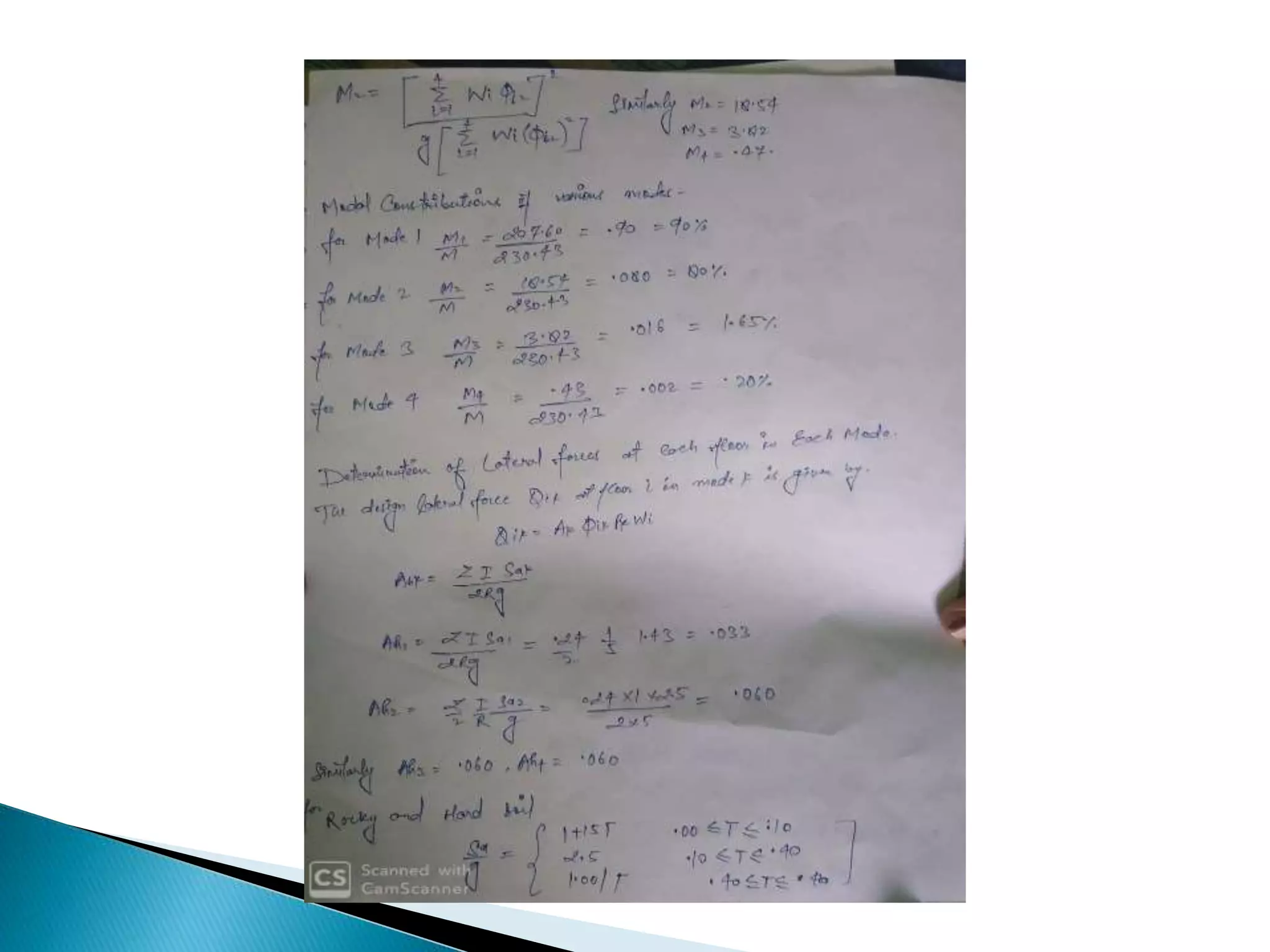 Comparative Analysis of Equivalent Static Method & Dynamic Analysis Method For Seismic Load ...