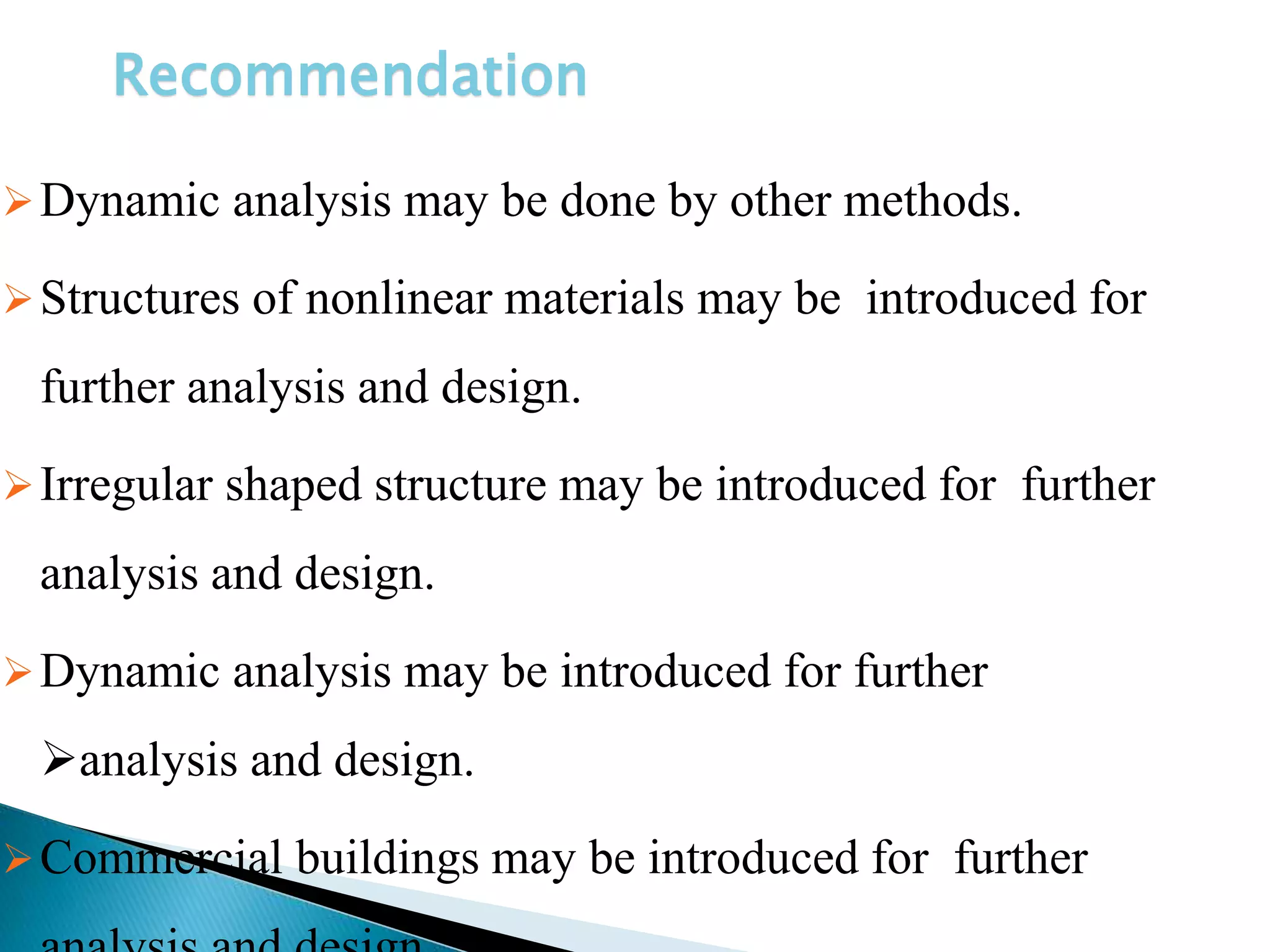 Comparative Analysis of Equivalent Static Method & Dynamic Analysis ...