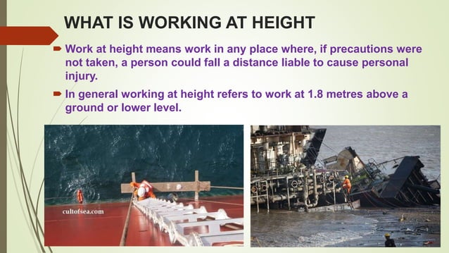 working at height | PPTX