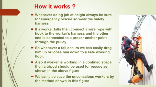 working at height | PPTX