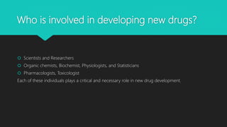 The stages of Drug Discovery and Development process | PPTX