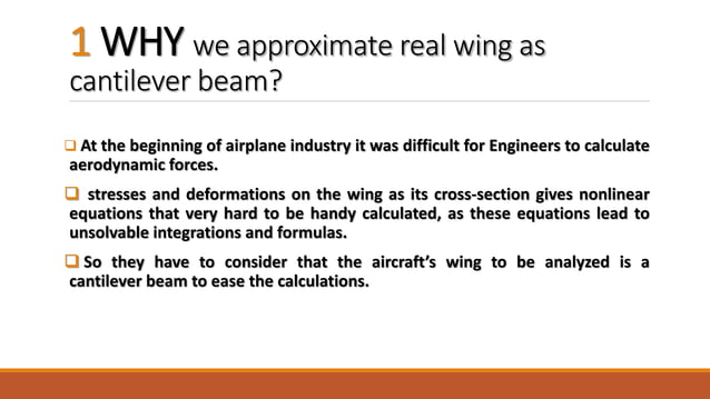 Modeling and Structural Analysis of a Wing [FSI ANSYS&MATLAB] | PPT