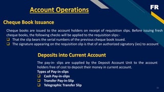 current account opening and operating at DAU sbp lahore | PPTX