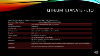 Lithium Ion and Lithium Polymer Battery Selection | PPTX | Chemistry ...