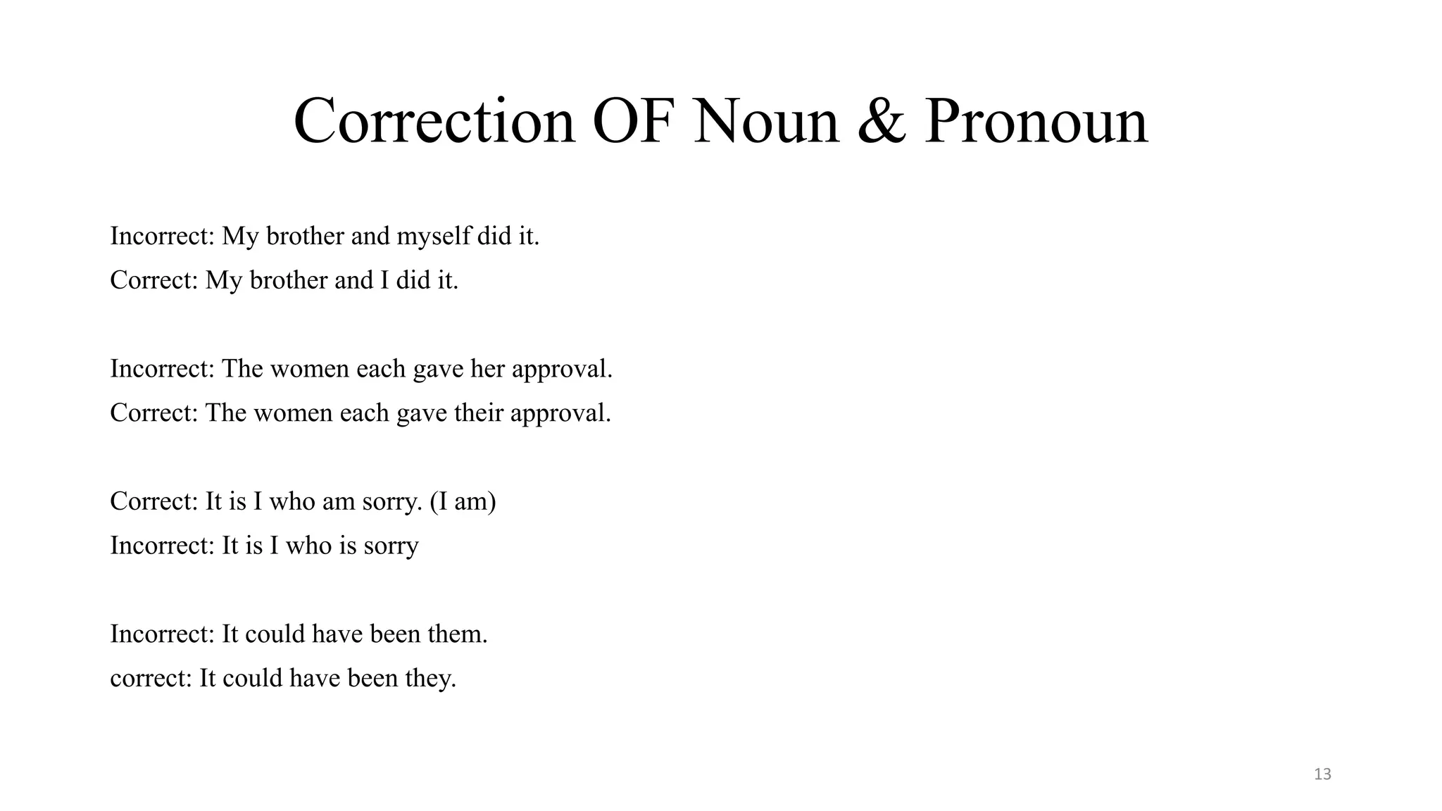 Noun and Pronoun | PPTX