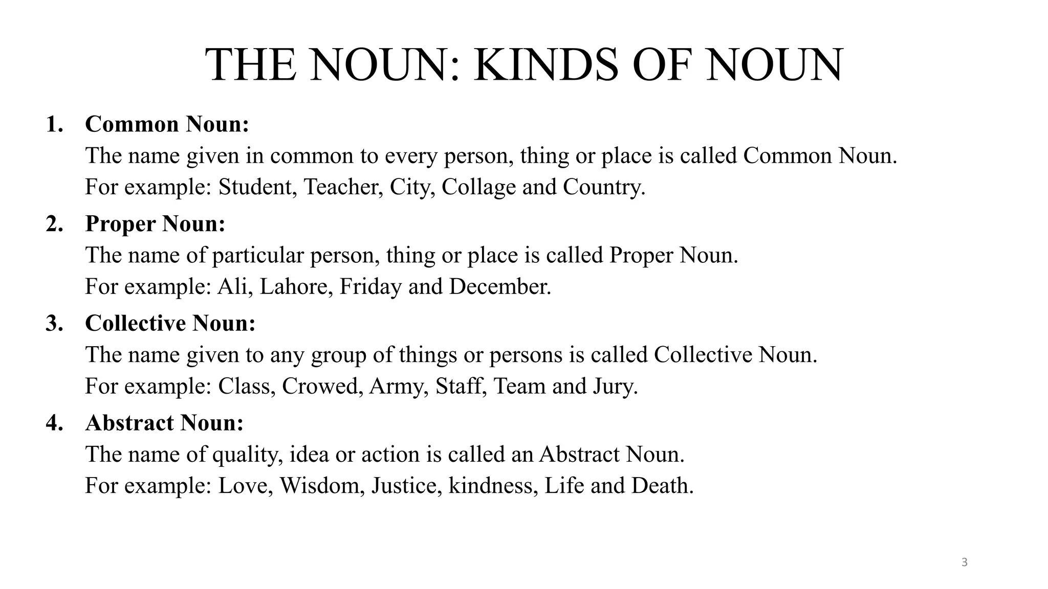 Noun and Pronoun | PPTX