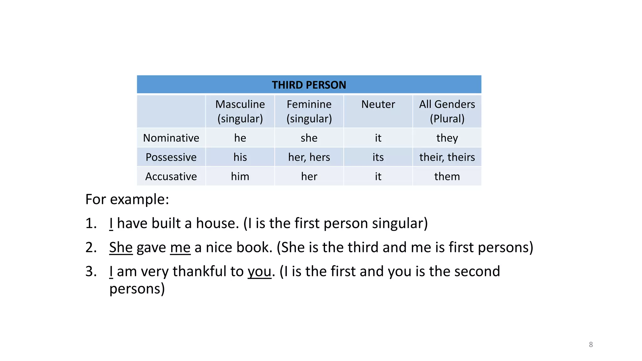Noun and Pronoun | PPTX