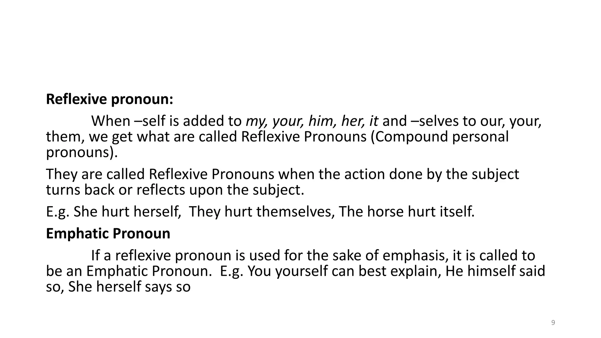 Noun and Pronoun | PPTX