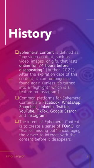 Final presentation | PPTX