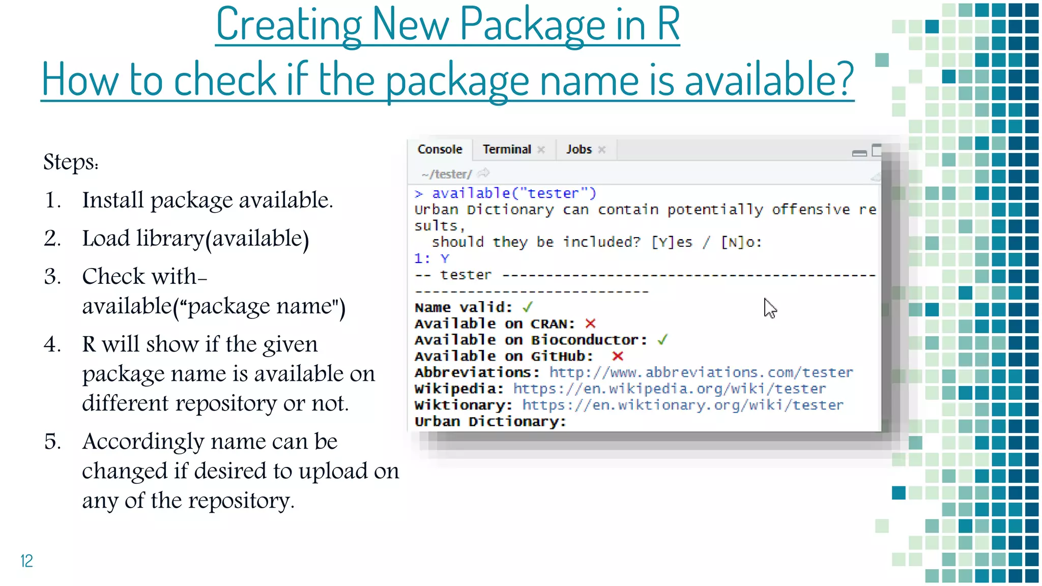 DevTools Package Development | PPTX