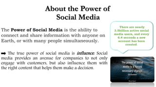 power of social media complete slides | PPTX