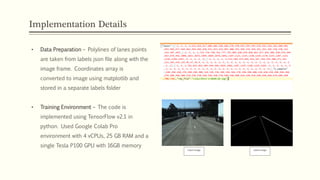 ANALYSIS OF INSTANCE SEGMENTATION APPROACH FOR LANE DETECTION | PPT