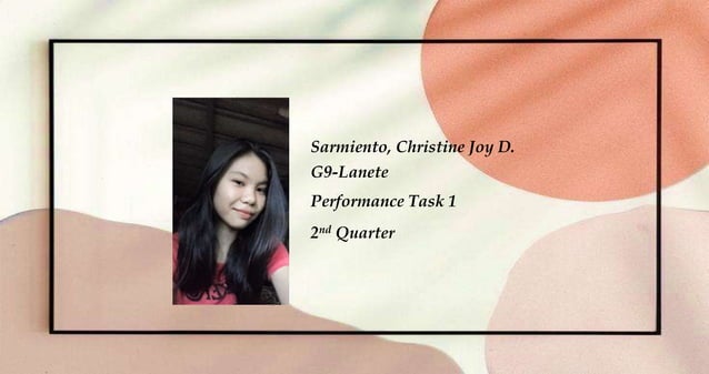 presentation in tle | PPT
