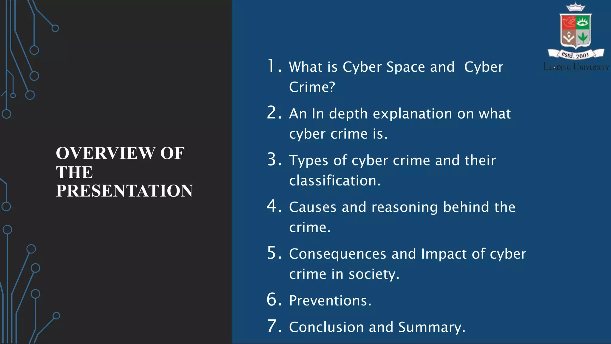 Cyber crime | PPTX