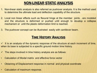 seismic analysis of structures presentation | PPTX
