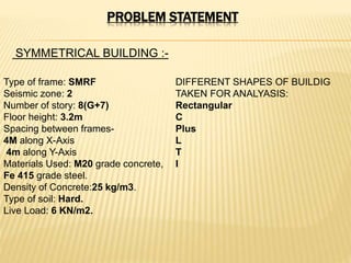 seismic analysis of structures presentation | PPTX