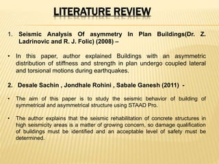 seismic analysis of structures presentation | PPTX