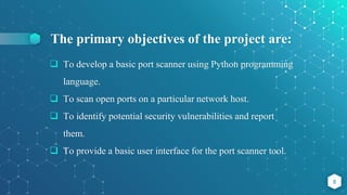 Port scanning project Final Presentation.pptx