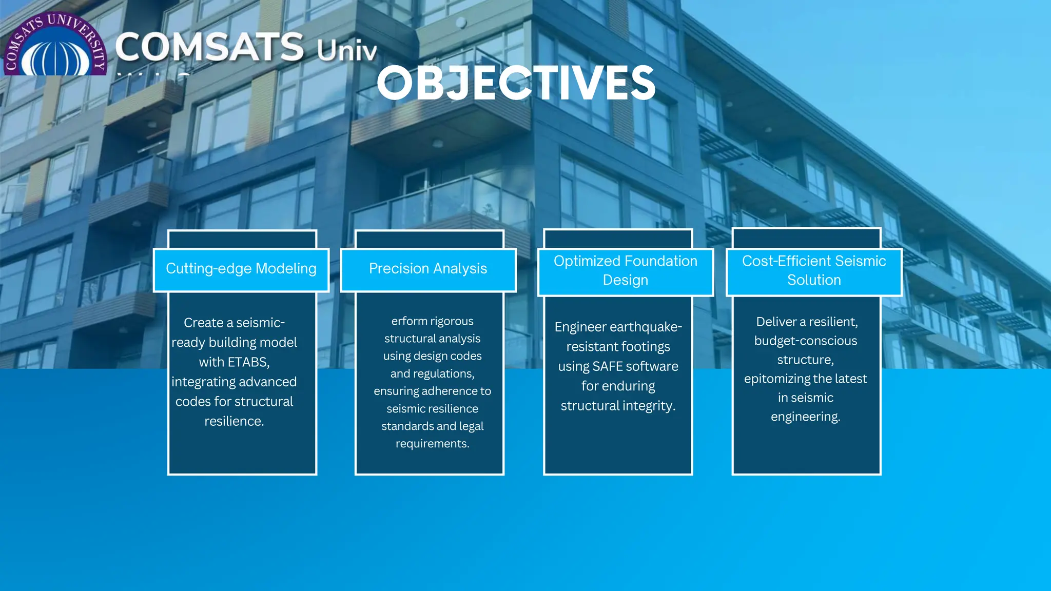 final presentation on design of seven story building | PPTX