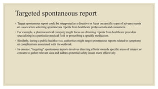 Active and Passive Surveillance of pharmacovigillance | PPTX