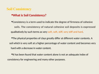 FINAL PRESENTATION-liquid limit tests-pl, pi, and ll | PPTX