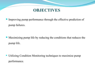 condition monitoring and Fault diagnostics of centrifugal pump using ...