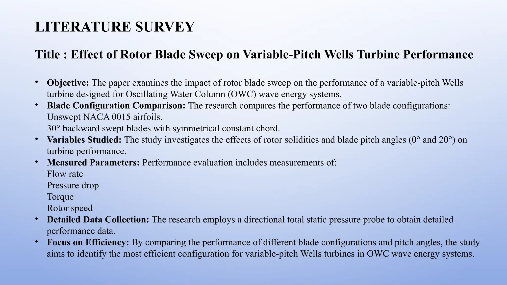 Optimizing Wave Energy Capture: Utilizing Variable-Pitch Turbine Blades ...