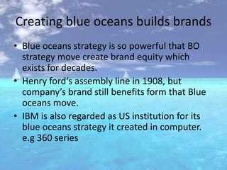 Final presentation blue ocean | PPTX