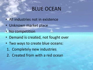 Final presentation blue ocean | PPTX