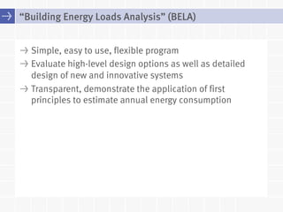 Developing an Open Source Hourly Building Energy Modelling Software ...
