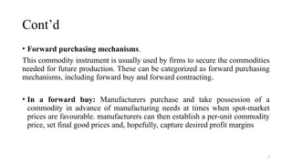 FINAL PRESENTATION - COMMODITY STRATEGY.pptx