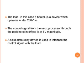 Microprocessor based Temperature Controller | PPTX