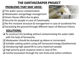 Earthscraper - An Underground Way Of Living | PPTX