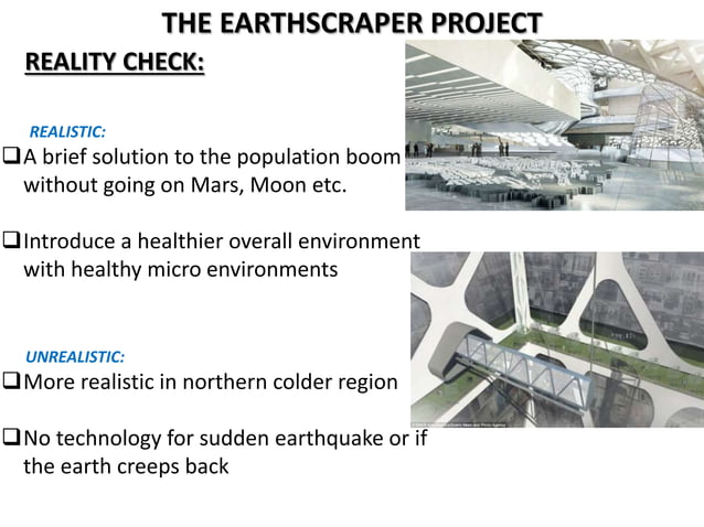 Earthscraper - An Underground Way Of Living | PPTX