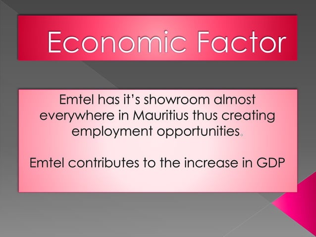 Marketing - Emtel Mauritius | PPTX | Telecommunications Industry ...