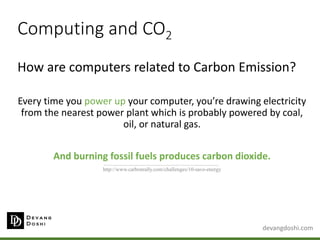 Green Computing | PPTX