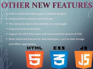 HTML - 5 - Introduction | PPTX