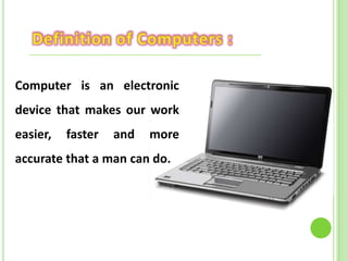 Importance of Computer in Common man’s life in Society | PPTX