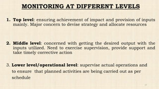 Monitoring and evaluation | PPTX