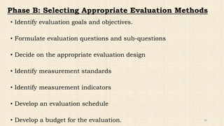 Monitoring and evaluation | PPTX