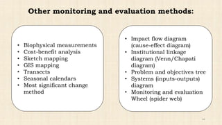Monitoring and evaluation | PPTX