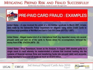 Final presentation prepaid cards asia 2010 | PPT