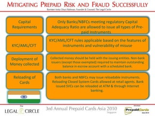 Final presentation prepaid cards asia 2010 | PPT