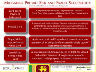 Final presentation prepaid cards asia 2010 | PPT