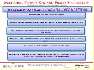 Final presentation prepaid cards asia 2010 | PPT