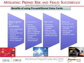 Final presentation prepaid cards asia 2010 | PPT