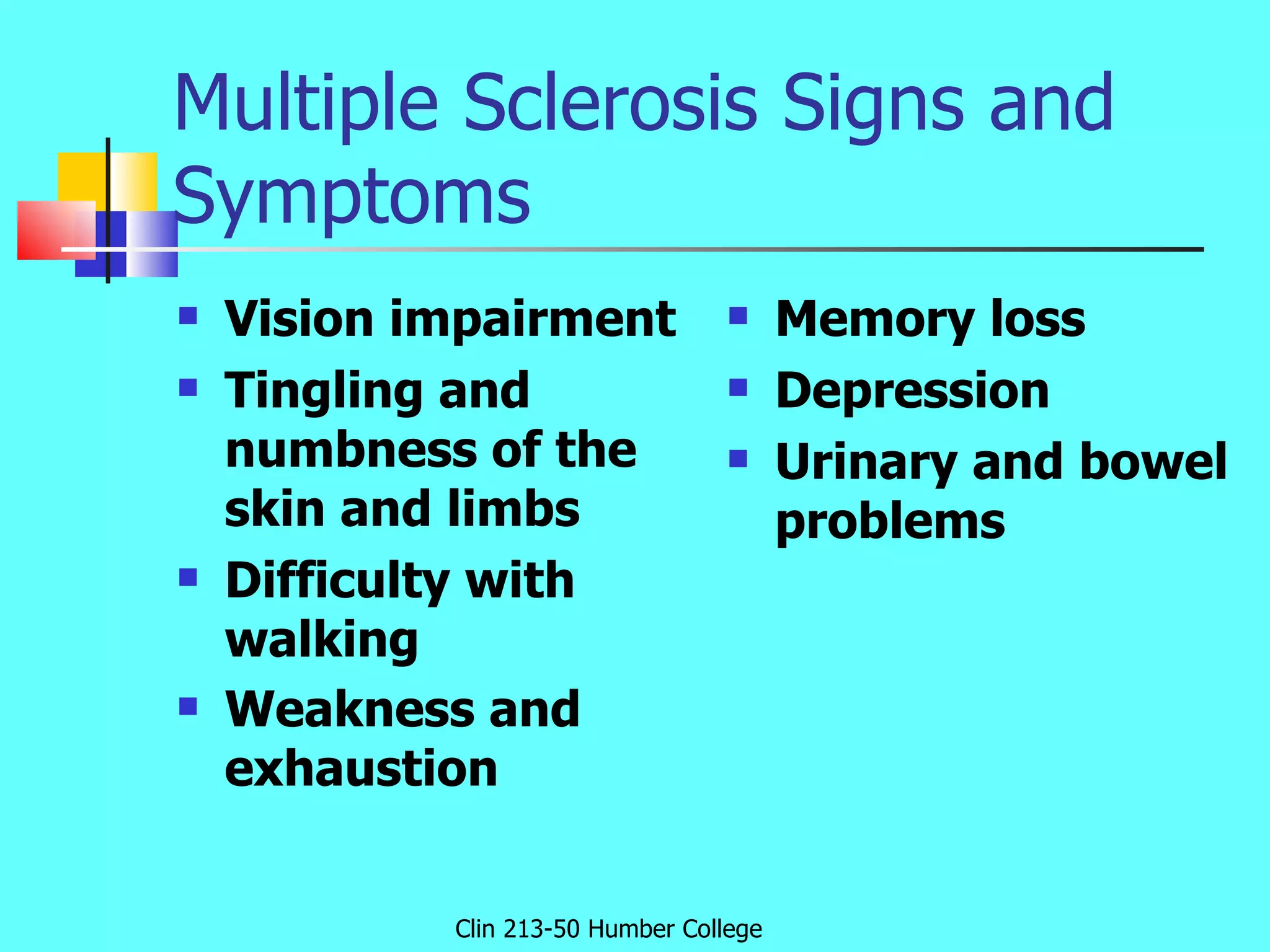 Multiple Sclerosis | PPT