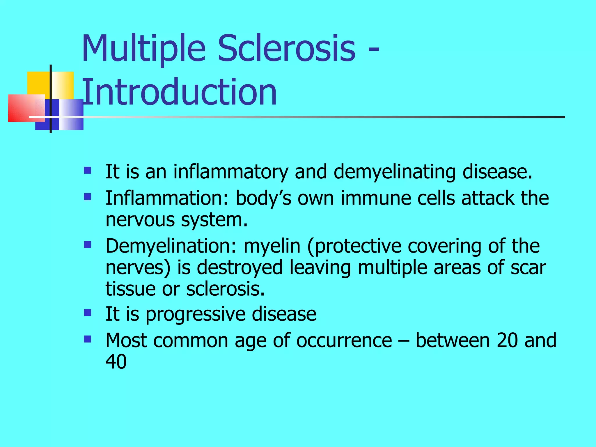 Multiple Sclerosis | PPT